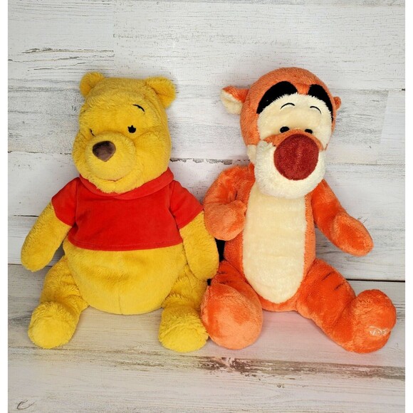 Disney | Toys | Disney Tigger And Winnie The Pooh Bear Plush Bundle 3 ...